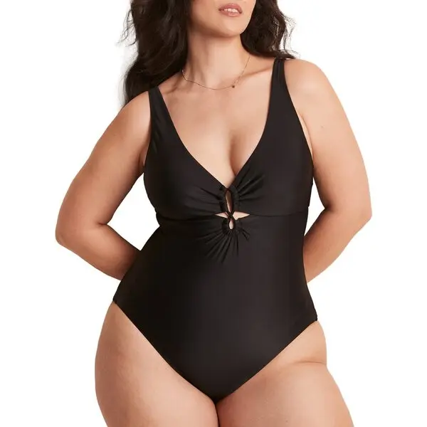 ADORE ME Smoothing One-piece Swimsuit - Black