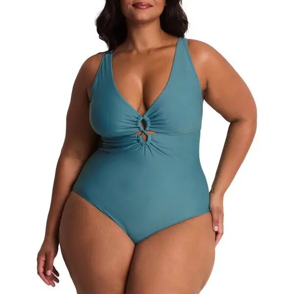 ADORE ME Smoothing One-piece Swimsuit - Dark Blue