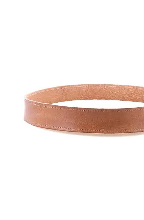 Bed Stu Meander Leather Belt - Tan Rustic