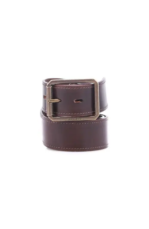 Bed Stu Meander Leather Belt - Teak Rustic