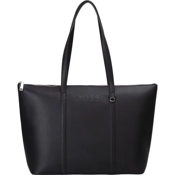 BOSS Addison Faux Leather Tote