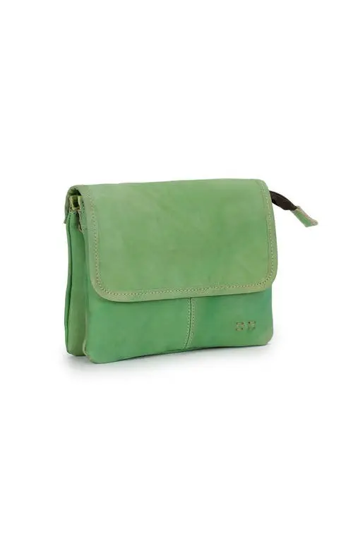 Bed Stu Ziggy Leather Crossbody Belt Bag - Pine Velvet