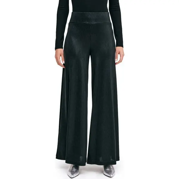MARCELLA Georgia Metallic Wide Leg Pants