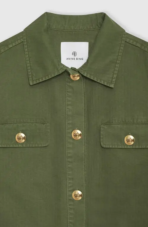 ANINE BING Corey Jacket - Army Green