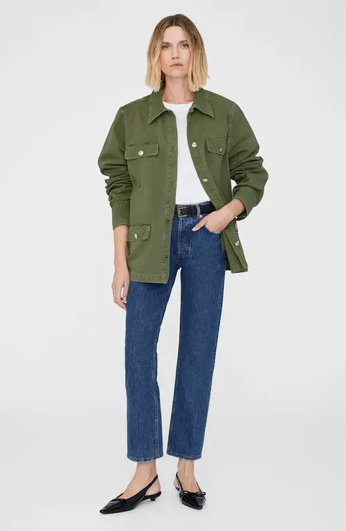 ANINE BING Corey Jacket - Army Green