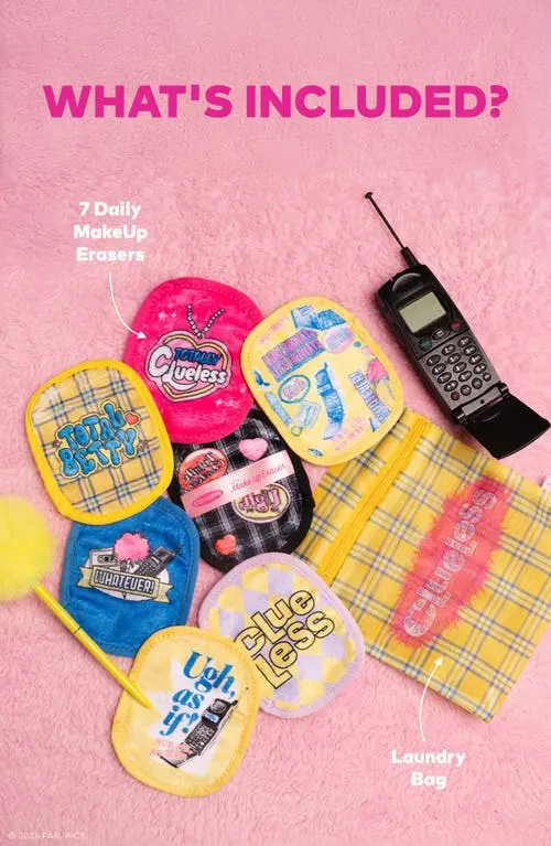 THE ORIGINAL MAKEUP ERASER X Clueless 7-day Makeup Eraser Set