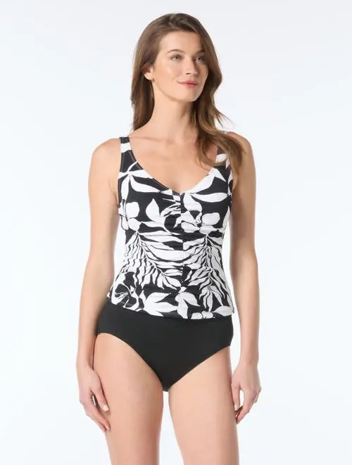 BEACH HOUSE Jenny Tankini Top - Black