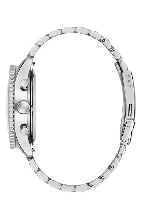 Bulova Archive Series Marine Star Heritage Bracelet Watch - Black/silver-tone