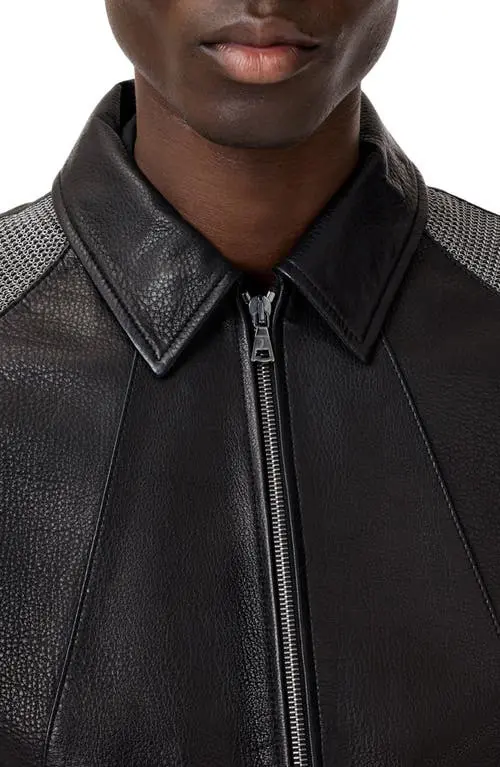 John Varvatos Hurst Leather Jacket