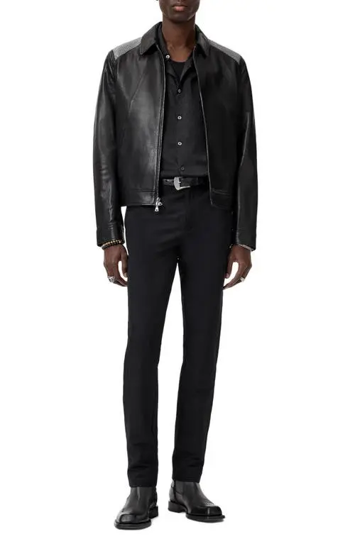 John Varvatos Hurst Leather Jacket