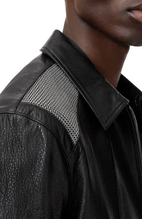 John Varvatos Hurst Leather Jacket