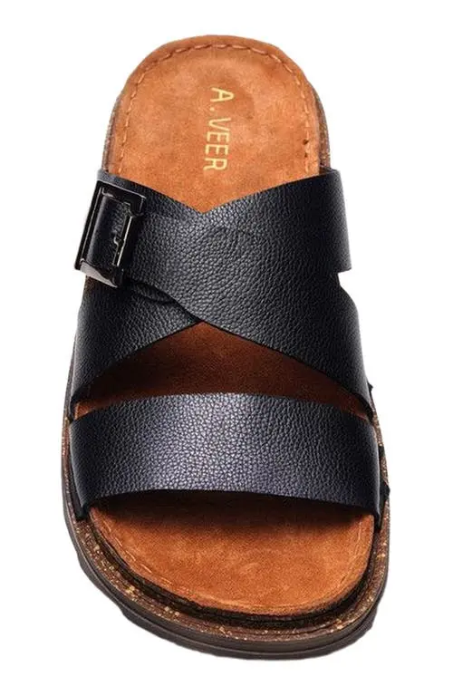 A. VEER Baliya One-strap Sandal - Black