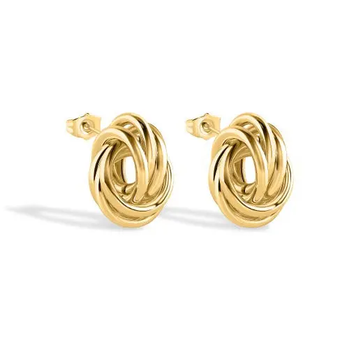 MAZIN JEWELS Milan Earrings - Gold