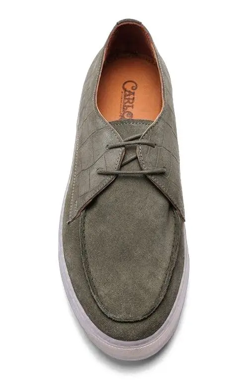 CARLOS BY CARLOS SANTANA Echo Moc Shoe - Birch Green Suede