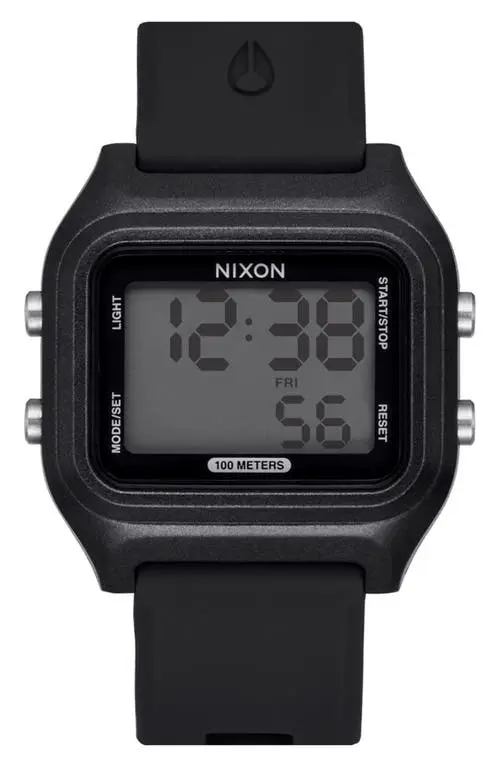 Nixon The Ripper Digital Watch - Black/black
