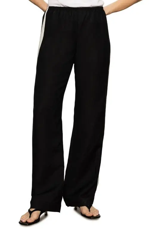 Sanctuary Linen Blend Track Pants