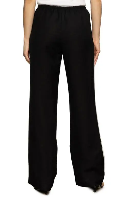 Sanctuary Linen Blend Track Pants