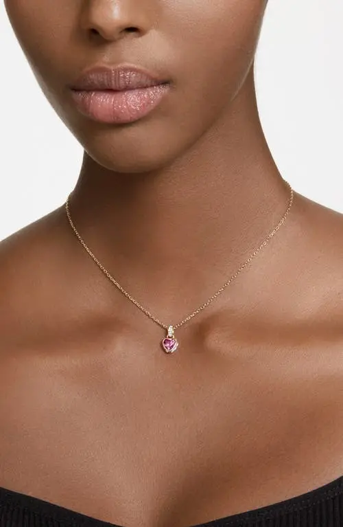 SWAROVSKI Chroma Heart Pendant Necklace