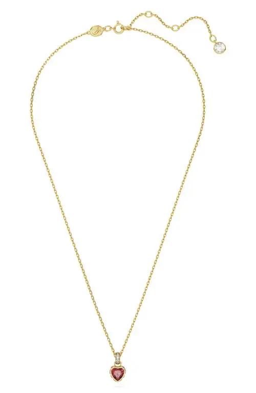SWAROVSKI Chroma Heart Pendant Necklace