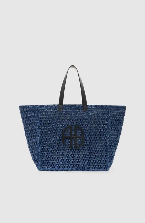 ANINE BING Rio Tote - Marine Blue