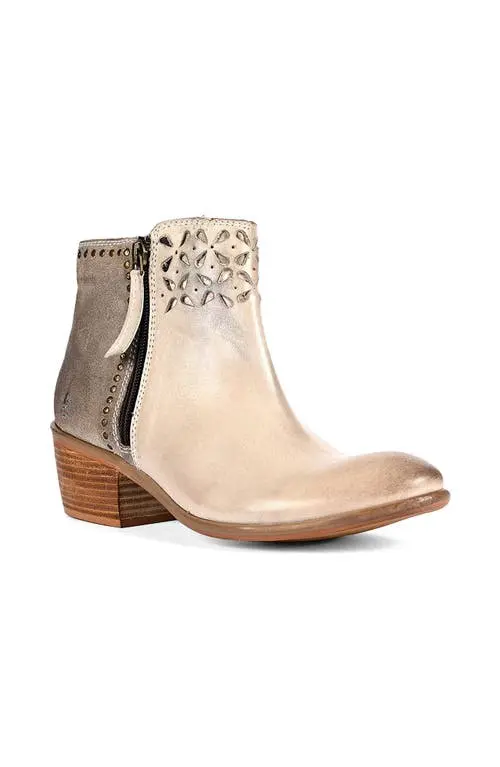 ROAN Liz Cutout Boots - Bone Md
