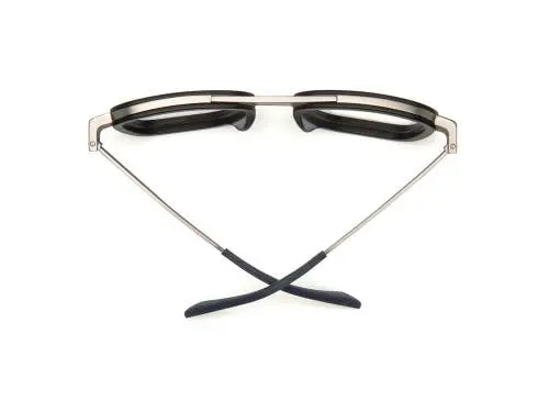 CADDIS Bandit Square Frame Reading Glasses - Matte Gunmetal - Matte Black