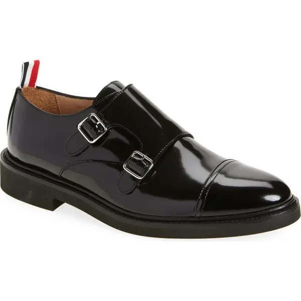 Thom Browne Cap Toe Monk Shoe