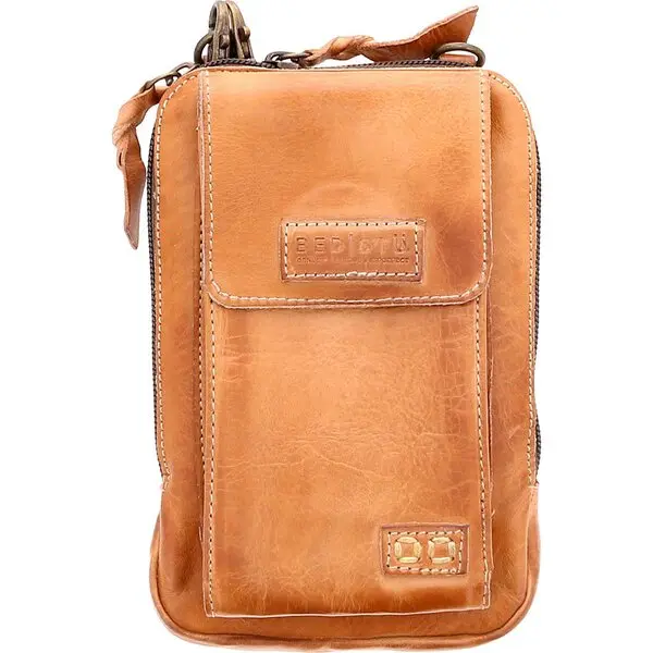 Bed Stu Alelike Crossbody Phone Holder - Tan Rustic