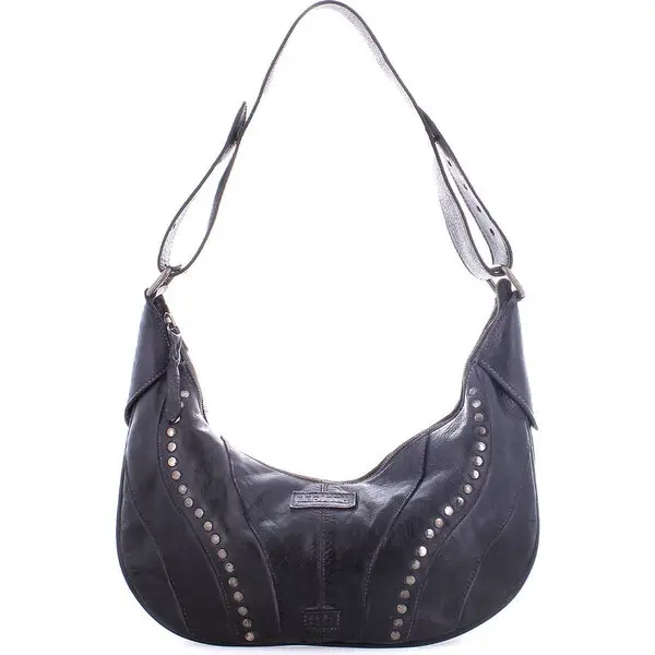 Bed Stu Saddle Shoulder Bag - Black Dd