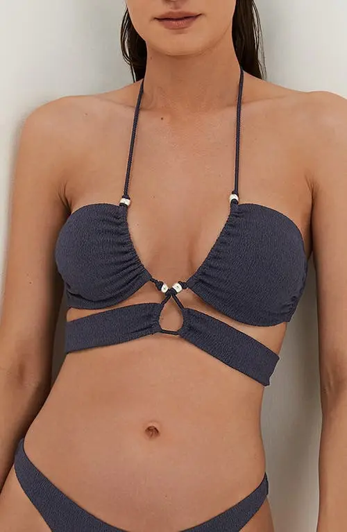 VIX PAULA HERMANNY Firenze Gi Bikini Top - Blue