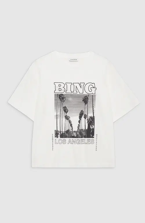 ANINE BING Louis Tee Bing Tour - Ivory