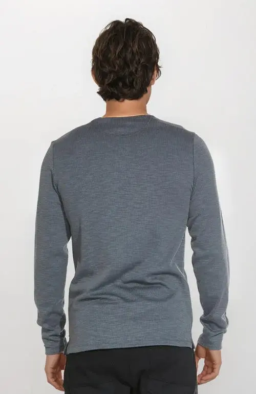 LEDGER & FORD Folsom Henley - Slate