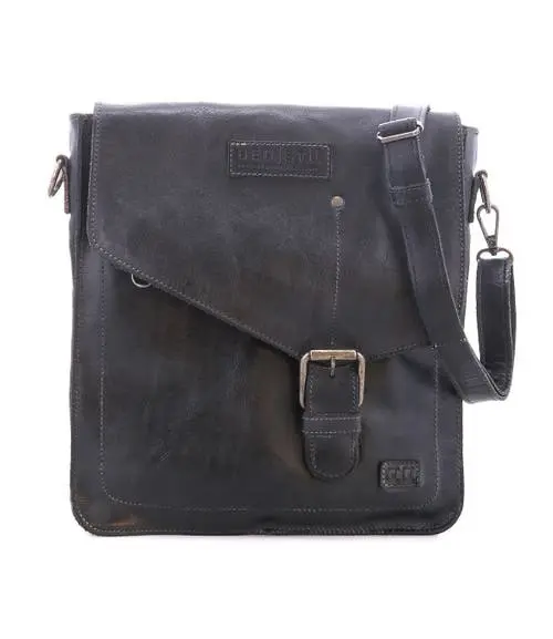 Bed Stu Venice Beach Crossbody Bag - Black Rustic