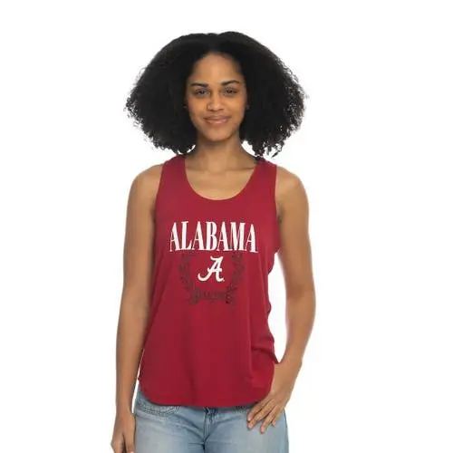 ZOOZATZ Alabama Tide Tri-blend Tank Top