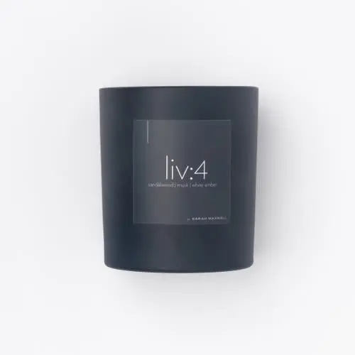 SARAH MAXWELL BEAUTY Liv4 Scented Candle - Black