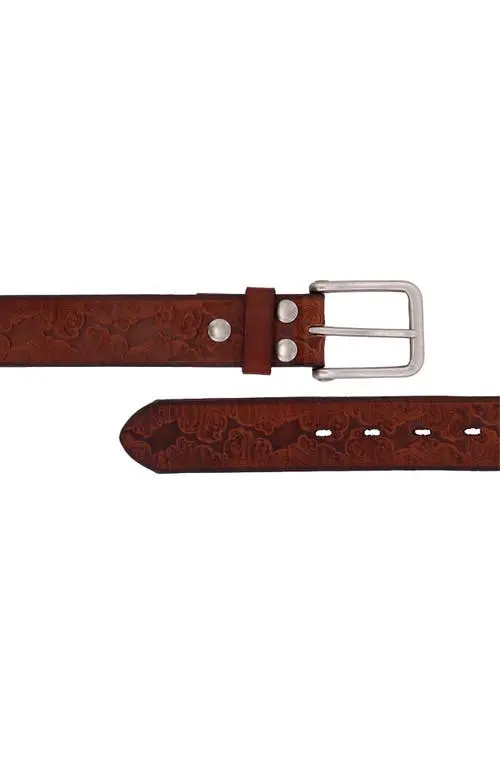 Bed Stu Everton Stamped Leather Belt