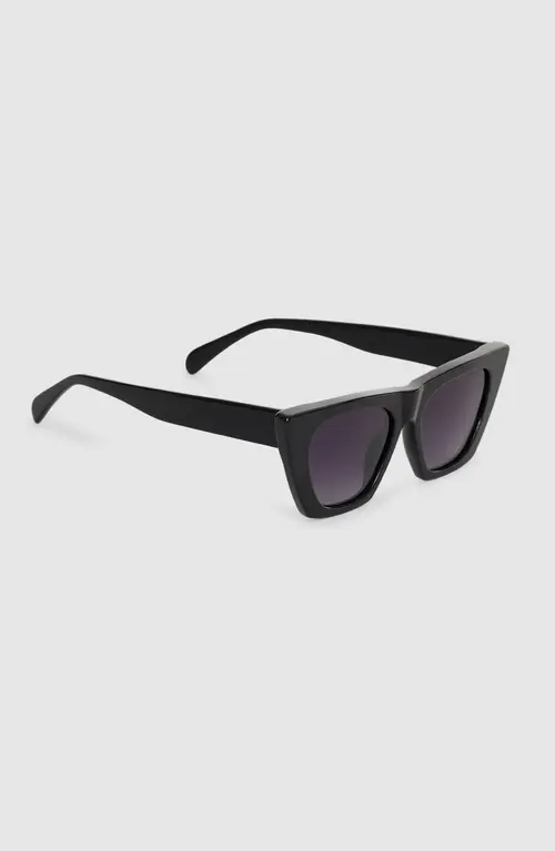 ANINE BING Square Frame Sunglasses - Black