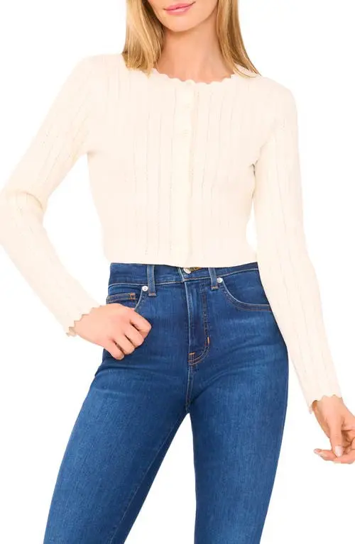 Ted Baker London Rib Pointelle Cardigan