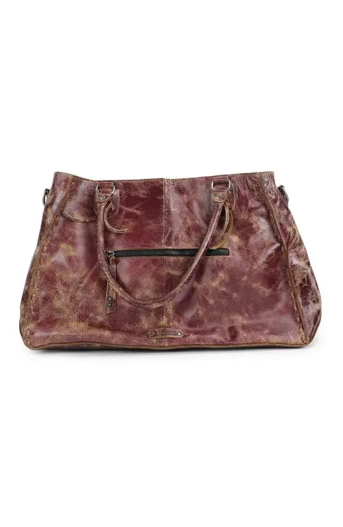 Bed Stu Rockaway Handbag - Cherry Lacquer Lux