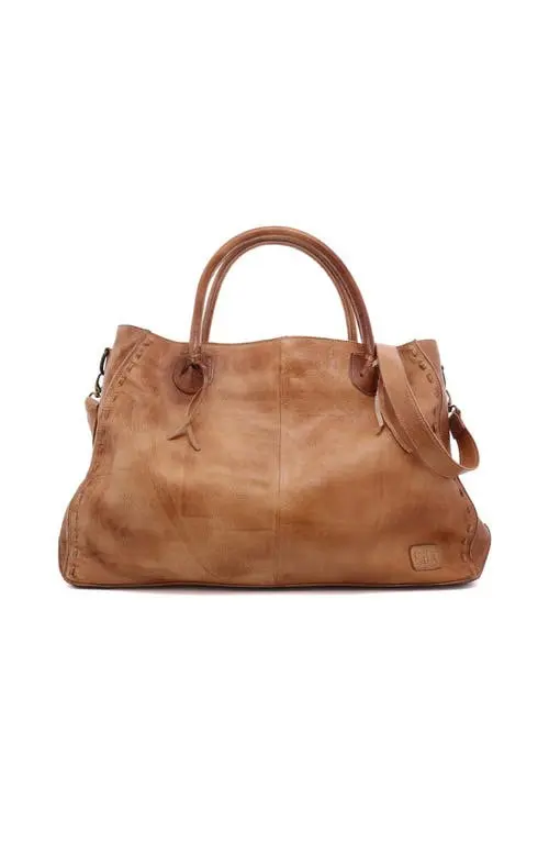 Bed Stu Rockaway Handbag - Tan Rustic