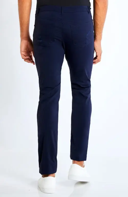 Anatomie Alessio Five-pocket Slim Fit Pants - Navy