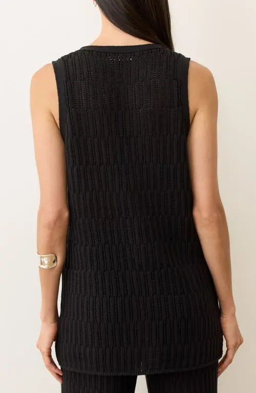 Marine Layer Open Stitch Sweater Vest