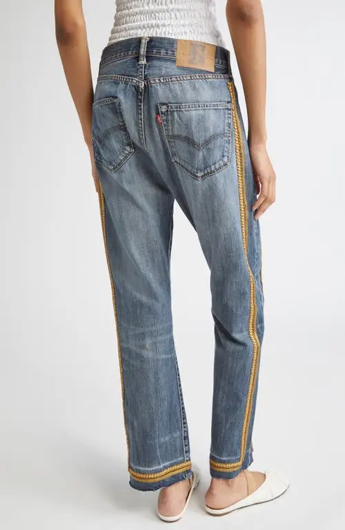CONNER IVES The Reconstitituted Denim Bullion Jeans