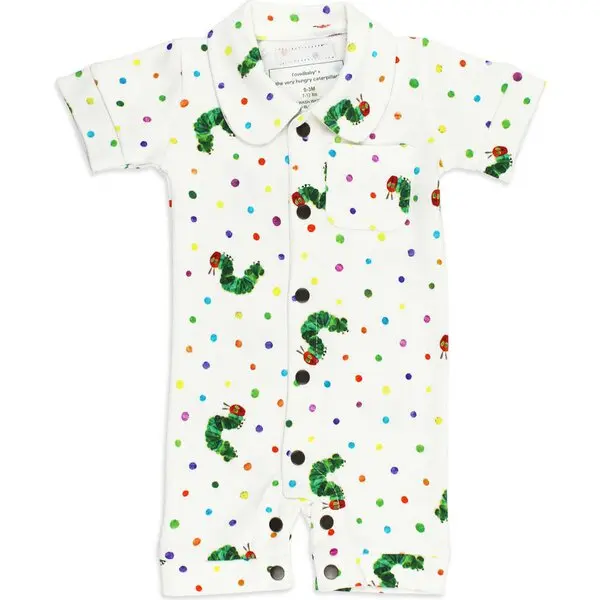 L'OVEDBABY X The Very Hungry ™ Organic Cotton Romper - Caterpillar