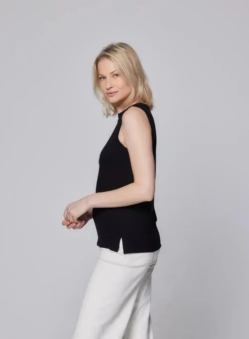 Majestic Filatures Soft Touch Semi-relaxed Boatneck Tank