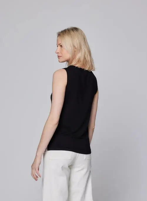 Majestic Filatures Soft Touch Semi-relaxed Boatneck Tank