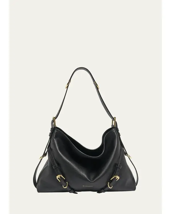 Givenchy Voyou Medium Shoulder Bag - Black