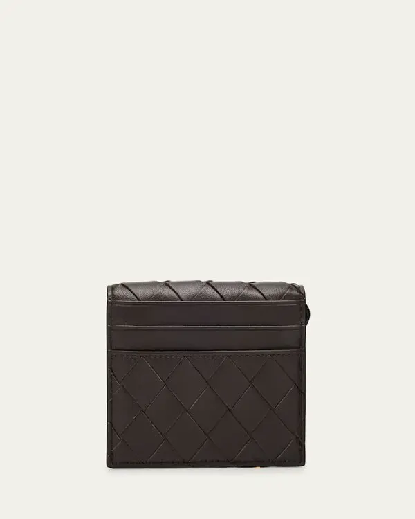 Bottega Veneta Andiamo Slim Leather Card Case - Fondant