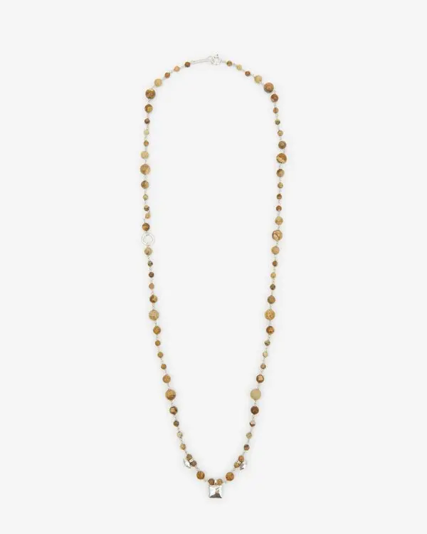 Isabel Marant Jack Chain Necklace - Natural/silver