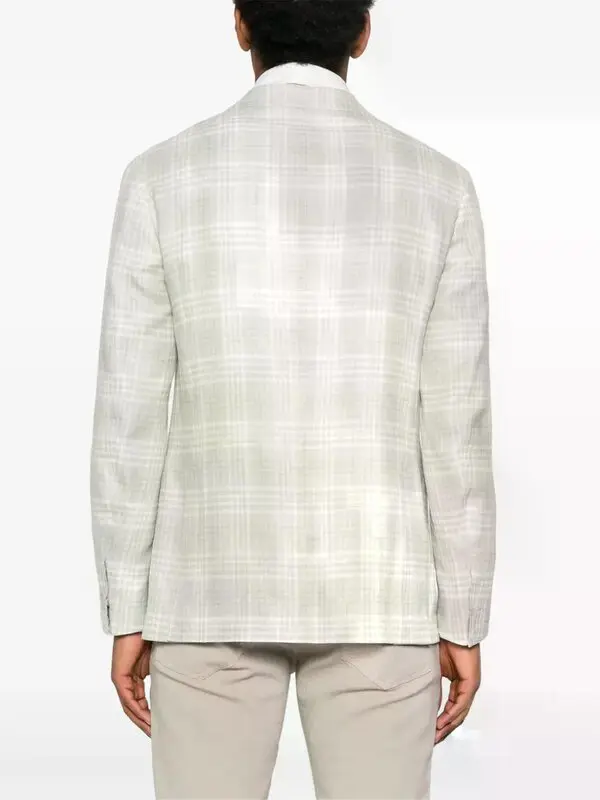 Eleventy Checked Blazer